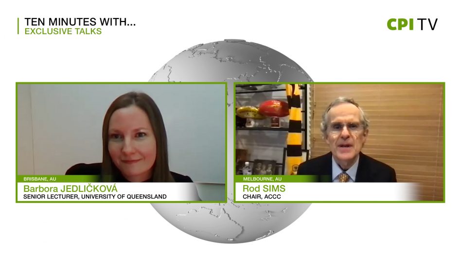 TEN MINUTES WITH Rod Sims Competition Policy International