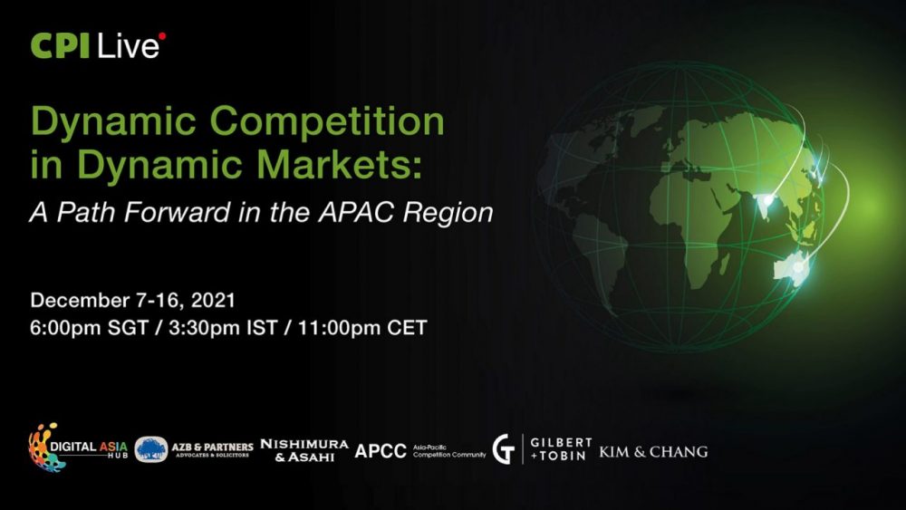 Dynamic Competition in Dynamic Markets: A Path Forward in the APAC ...