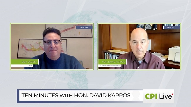 Ten Minutes With Hon. David Kappos